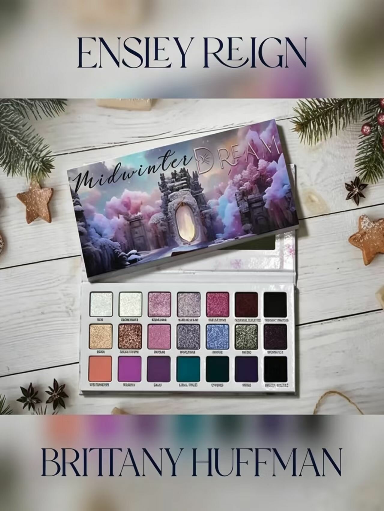 ENSLEY REIGN 21-цветная палитра теней-хамелеонов для век - Midwinter Dream
