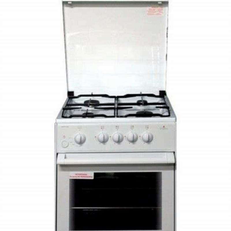 Плита газовая 1B GM 441 008 W, электроподжиг (белый)