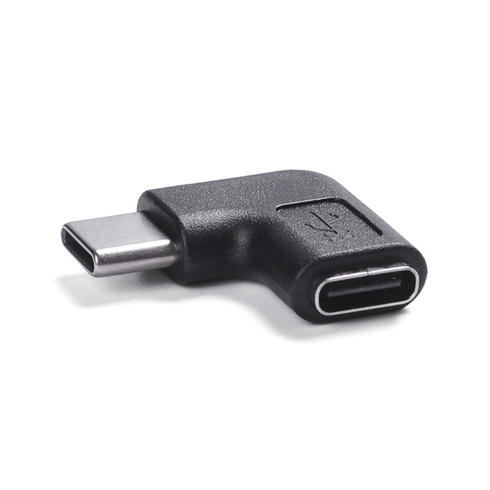 USB-C переходник 90 градусов, женский-мужской, скорость