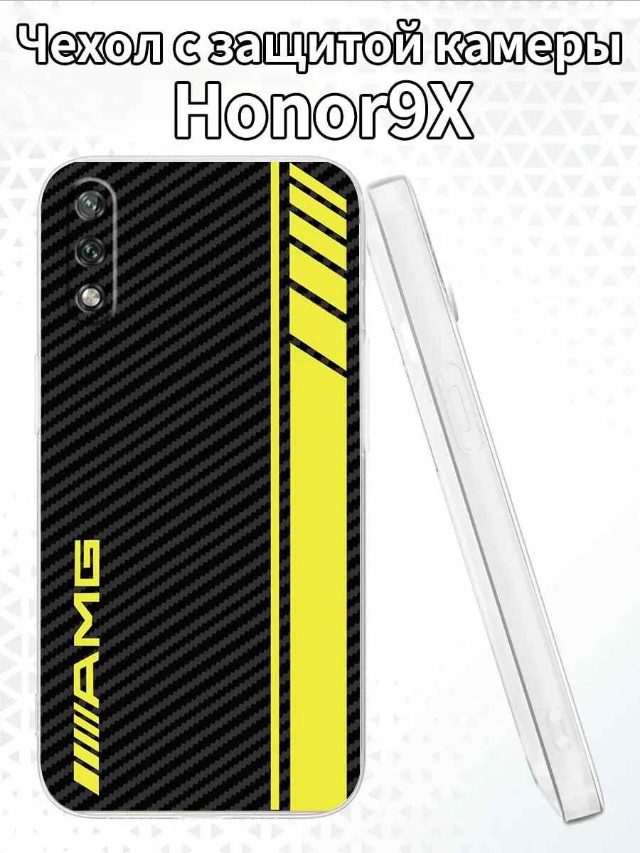 Чехол на Honor9X с изображением AMG