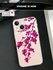 Силиконовый чехол на Apple iPhone 13 mini / Айфон 13 мини с принтом Яркая розова...