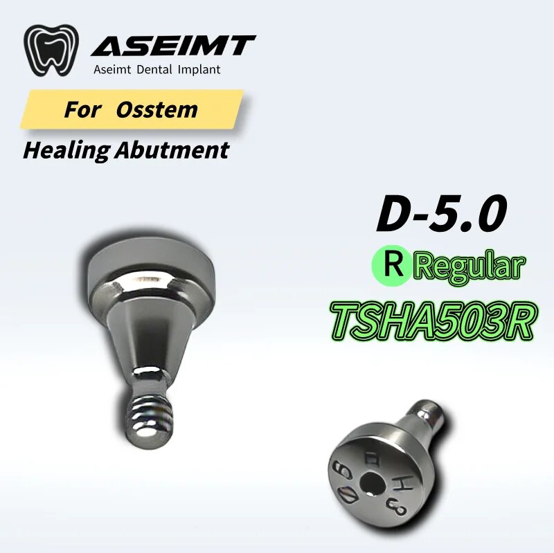 Healing Abutment Osstem D-5.0 R Regular TSHA503R