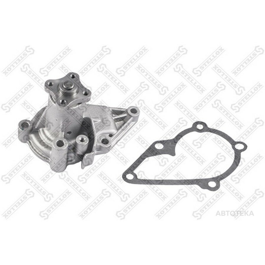 Помпа водяная STELLOX 45000220SX HYUNDAI Accent/Coupe/Elantra 1.6 00>, KIA Rio/Cerato 1.6 04>