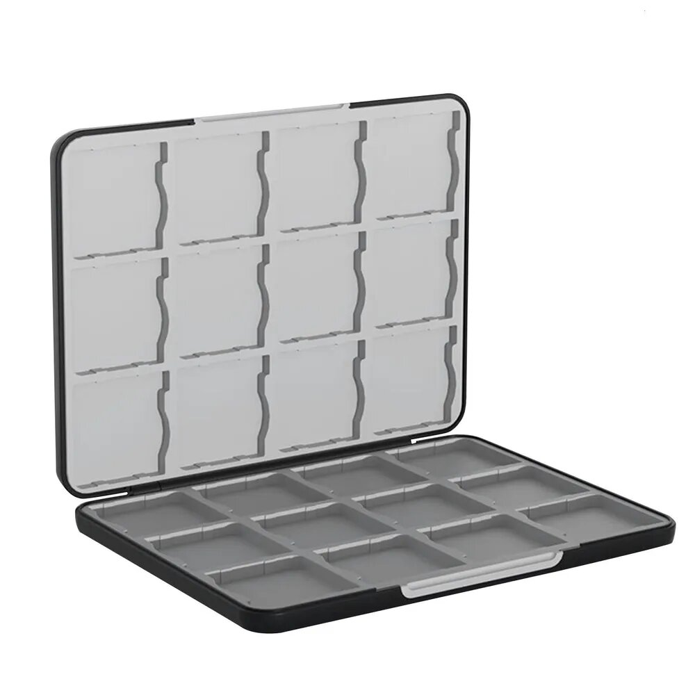 Для 3DS Game Card Card Share Solution Shock -Resection для Shell Silicone Magne, Черный