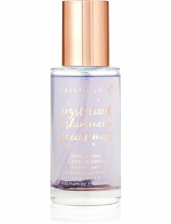 Спрей для ухода за кожей Crystallove Amethyst Shimmer Facial Mist, 100 мл