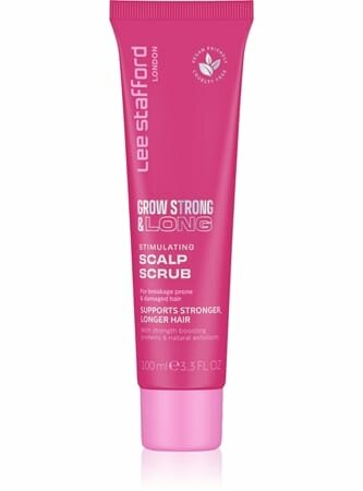 Скраб для кожи головы lee stafford grow strong & long stimulating scapl scrub, 100 мл