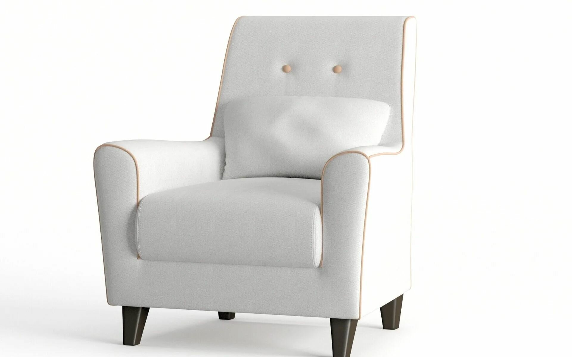 Кресло Френсис, Galaxy Ivory NEW