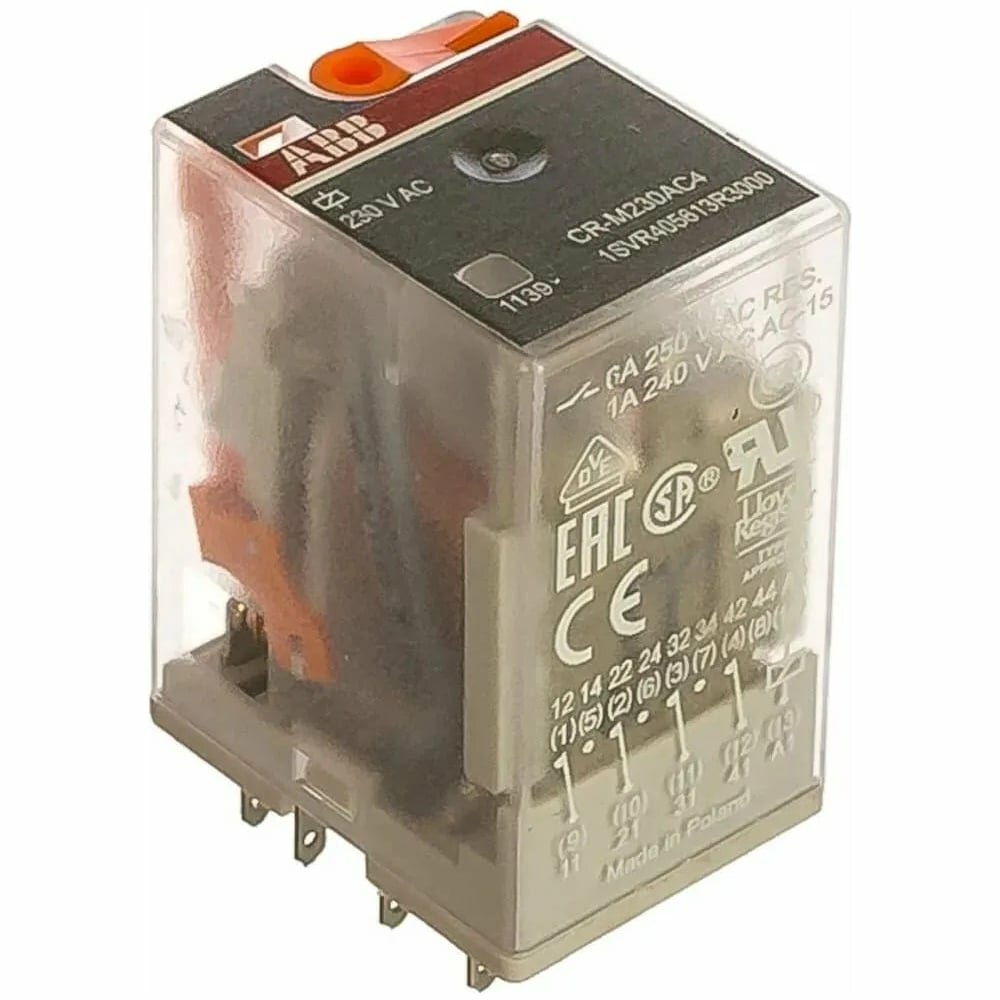 Промежуточное реле ABB 1SVR405613R3000