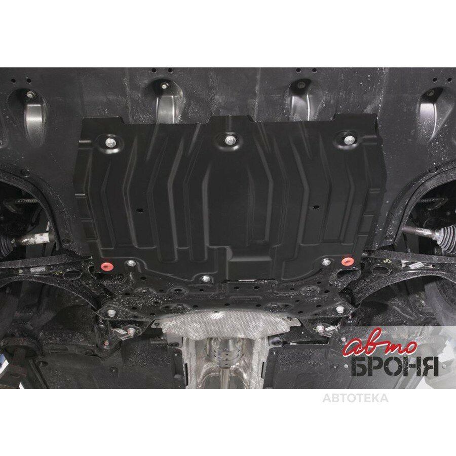 Защита картера + КПП + комплект крепежа Сталь Kia Ceed SW 2018- V - 1.6 (128 л. с.) 1. Автоброня 111023743
