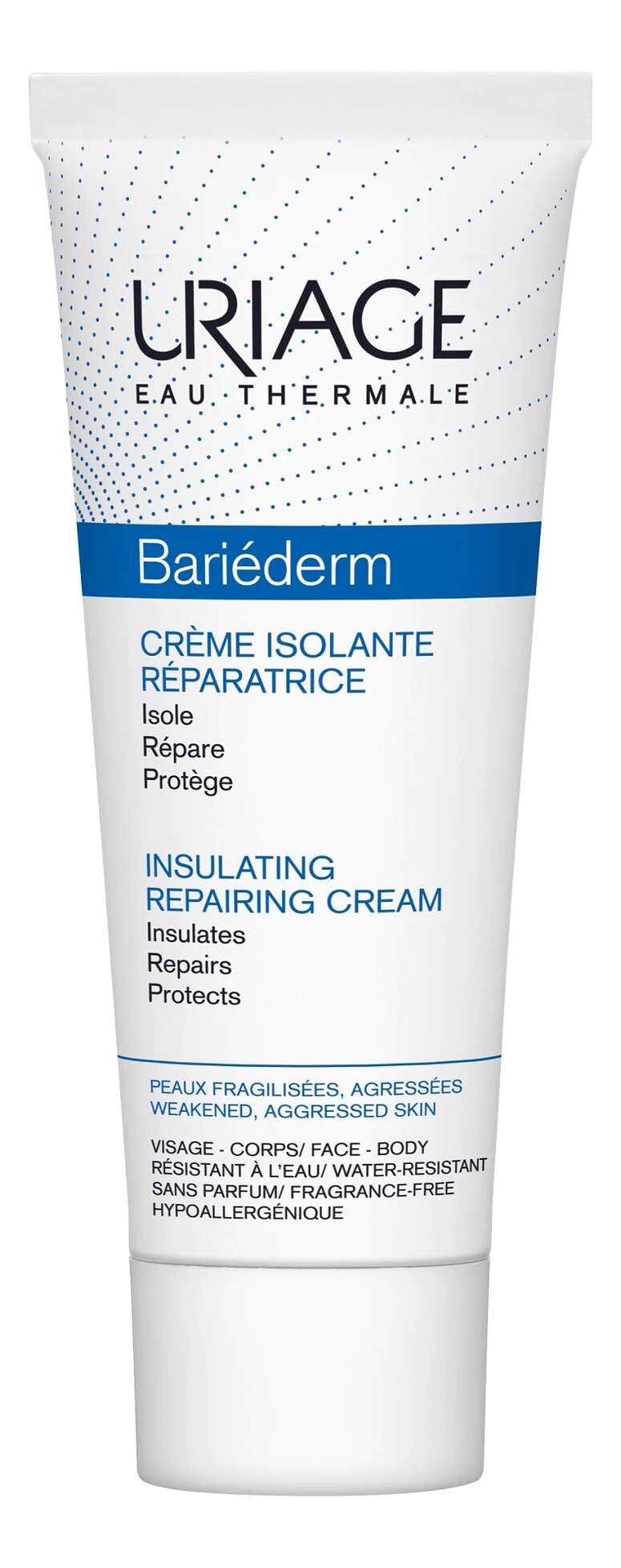 Крем для лица, рук и тела Uriage Bariederm Creme Isolante Reparatrice 75 мл