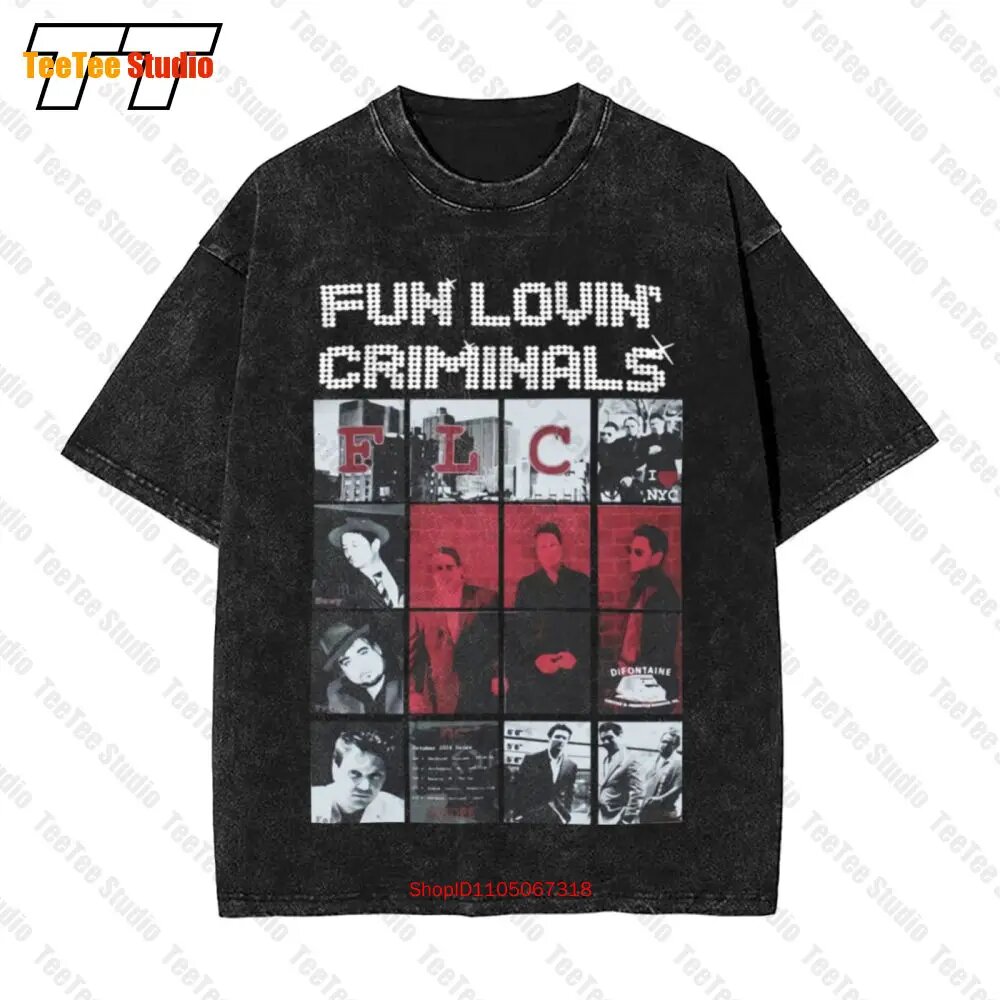 Винтажная футболка Fun Lovin' Criminals PEDRAZA