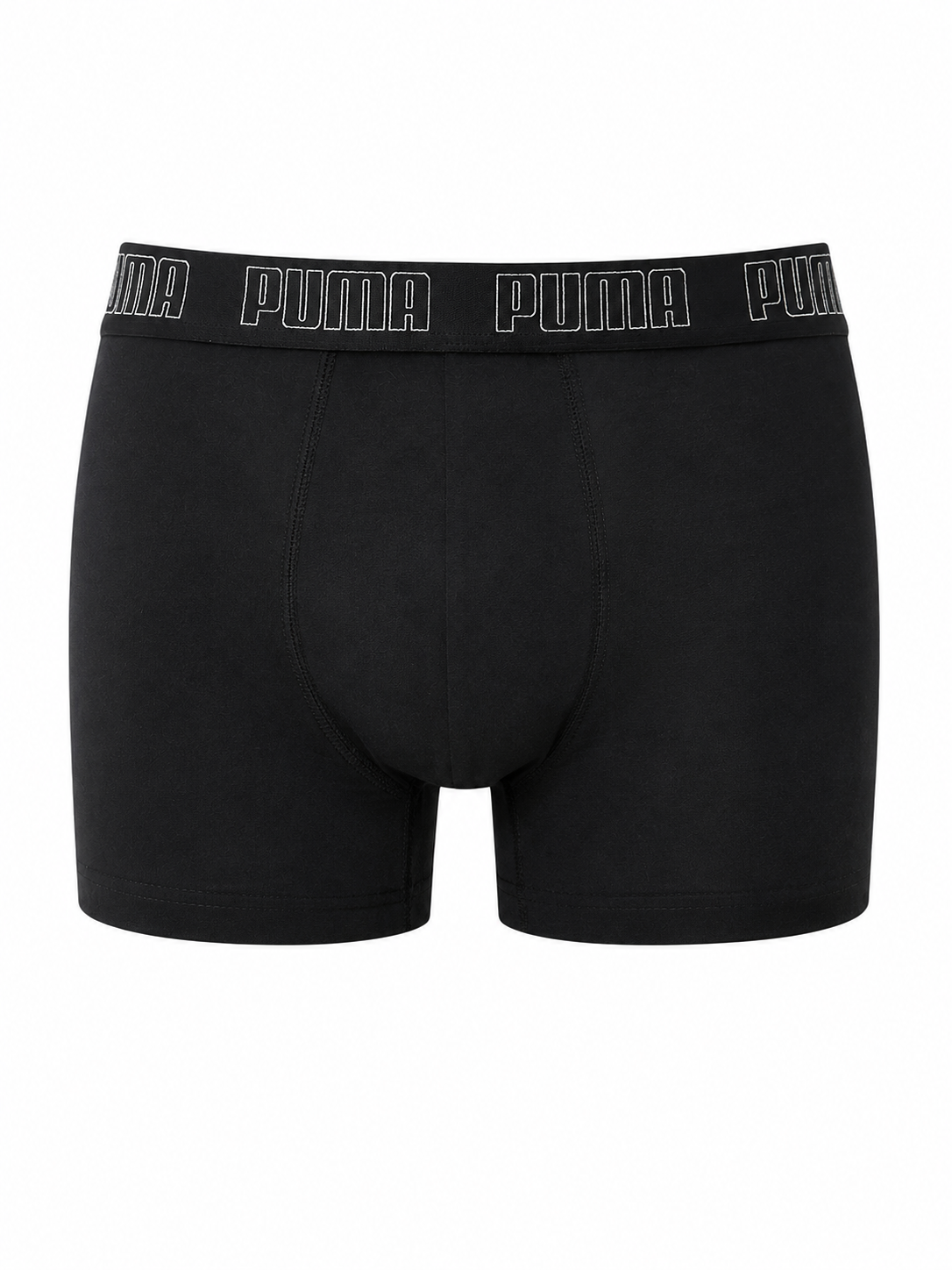 Трусы PUMA BASIC TRUNK 2P, размер M, серый — фото 1