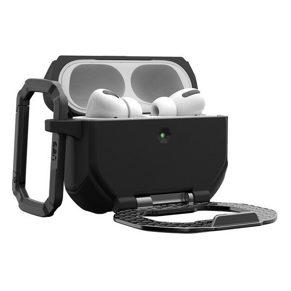 Чехол UAG Monarch Case with Built-in Phone Stand для AirPods Pro 3 (104131114034) Black/Silver