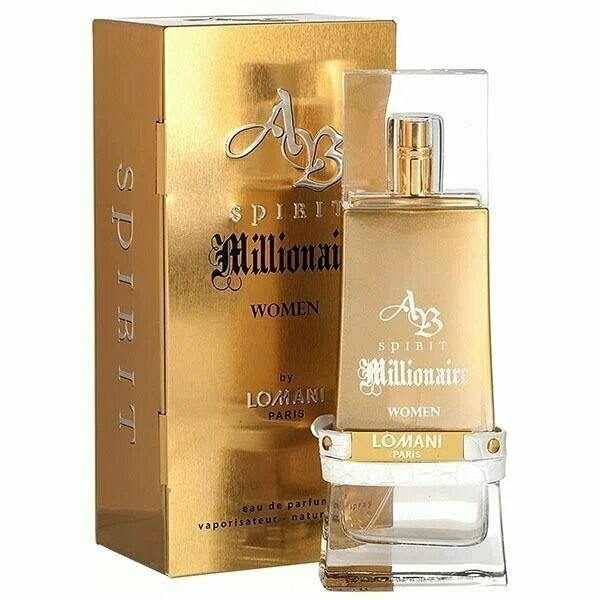 Lomani Парфюмерная вода для женщин Ab Spirit Millionaire Women фруктовый, цветочный, 100 мл