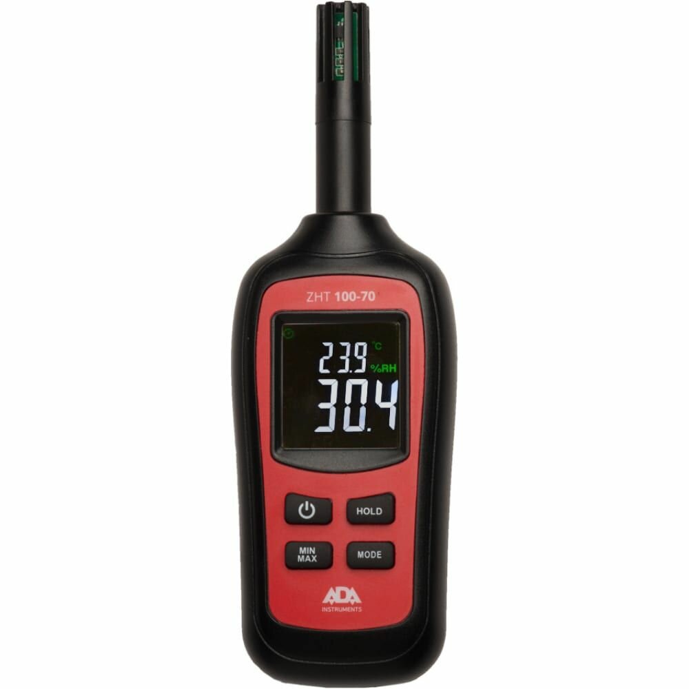 Бесконтактный измеритель влажности и температуры ADA ZHT 100-70 А00516
