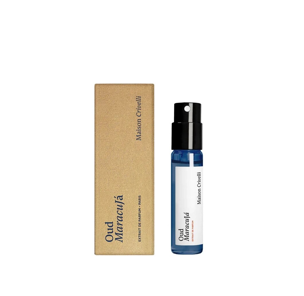 Maison Crivelli Oud Maracuja 5 мл духи унисекс, кожаные древесные с сочной маракуйей