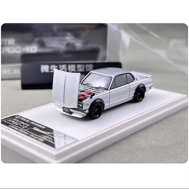 HYINUO FH 1:64 Nissan GT-R KPGC10 металлическая модель автомобиля