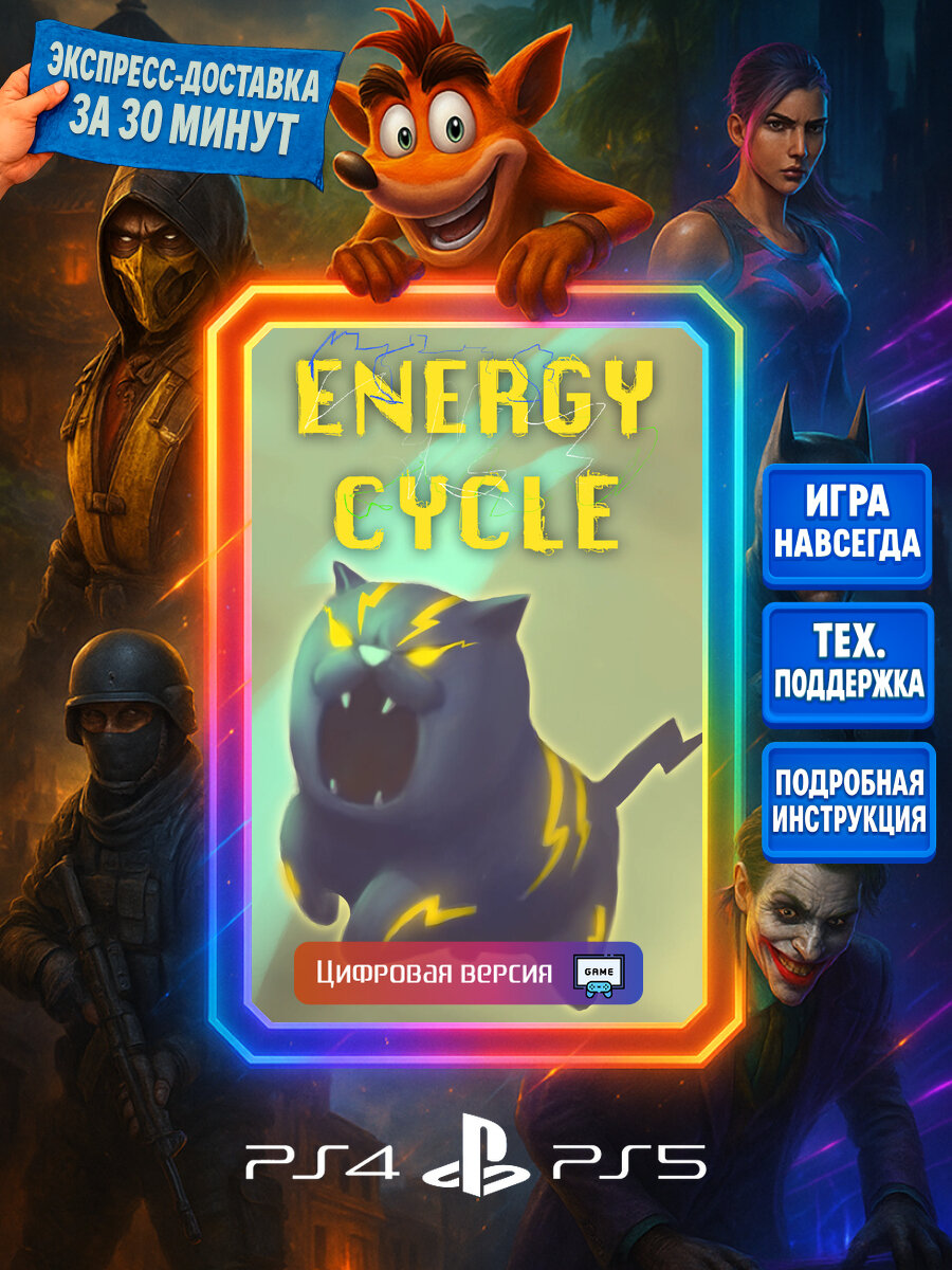 Energy Bndl. (Energy Invasion, Energy Cycle, Energy Balance) PS4/PS5 | Моментальная доставка | Английский язык | Семейные