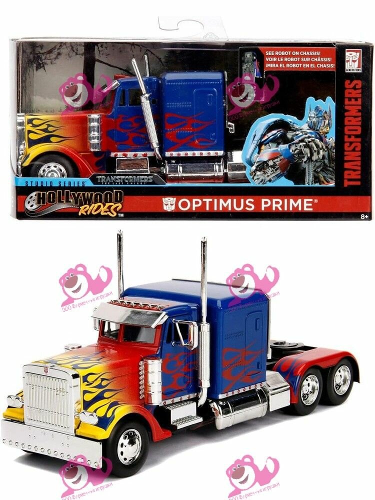Машинка Jada Toys 1:32 Scale Die-Cast Model of Transformers Optimus Prime autobot