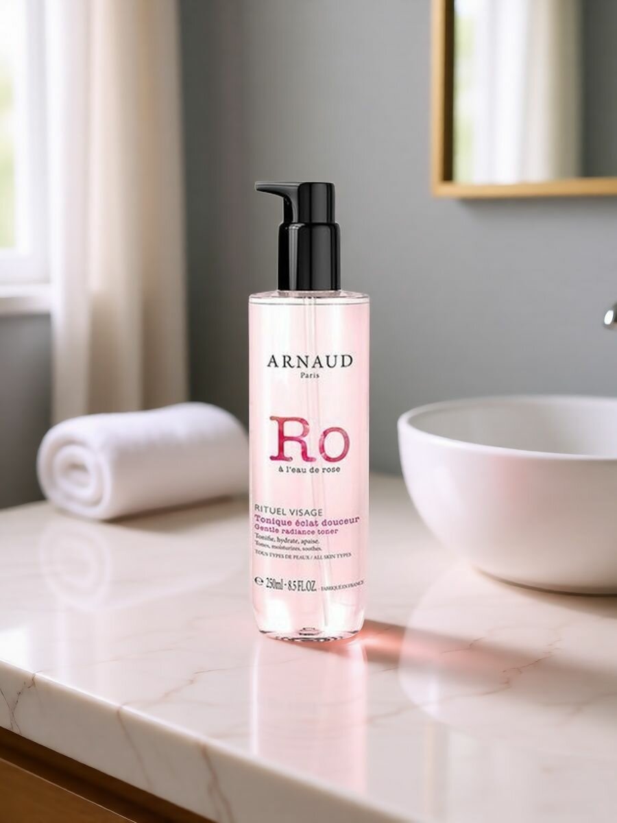 ARNAUD PARIS Тоник для лица нежный RITUEL VISAGE с розовой водой