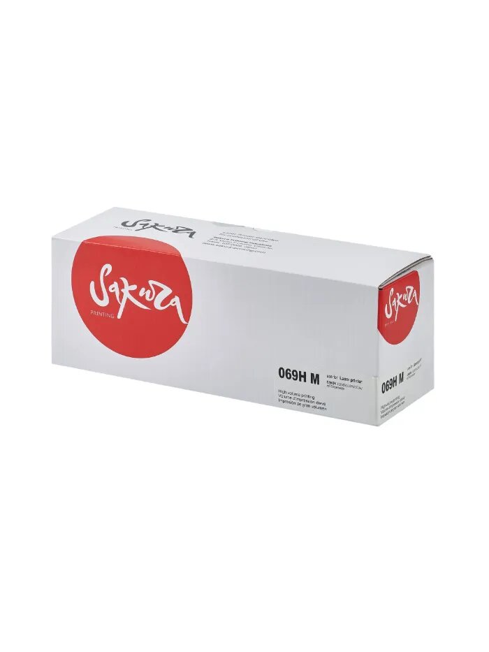Картридж Sakura 069HM ECO (5096C002) SA069HM-ECO для Сanon I-Sensys LBP673Cdw/MF750C, пурпурный, 5500к.