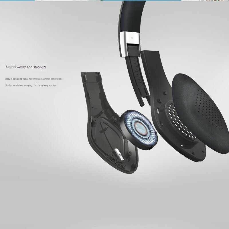 NuForce BHP2 Высококачественные складные Bluetooth-наушники для мобильных телефонов, долгий срок службы батареи,