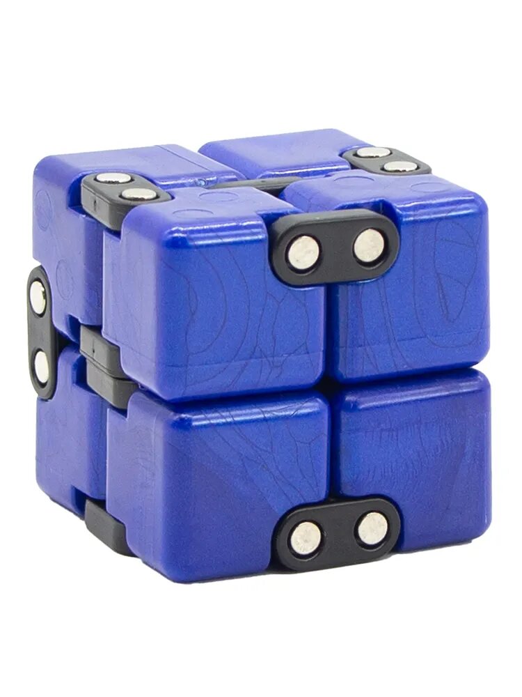 Головоломка Бесконечный кубик антистресс QiYi Infinite Cube (синий)