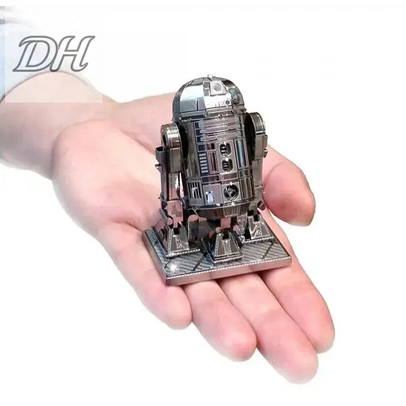 3D - стереоскопическая головоломка из нержавеющей стали DIY Creative Model R2D2