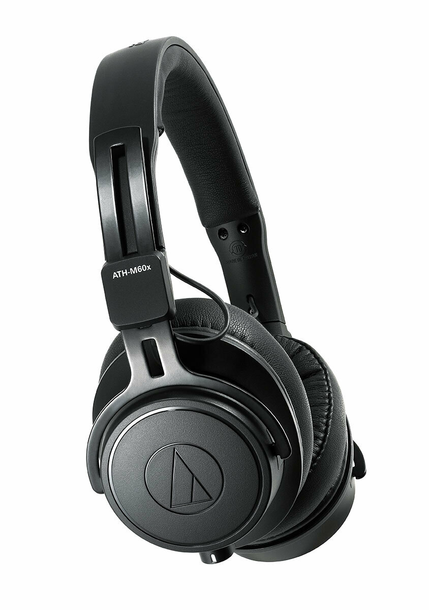 Наушники Audio-Technica M60x ATH-M60x, проводные, с тремя кабелями