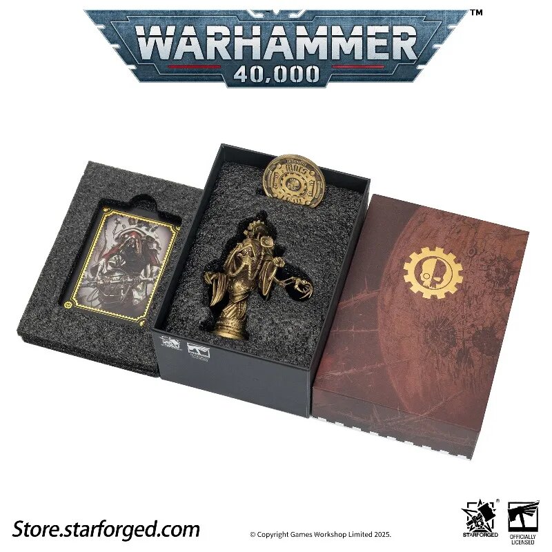 Оригинальная игровая периферия Warhammer 40K, набор сургучных печать Belisarius Cawl, настольные украшения, декоративные коллекционные подарки