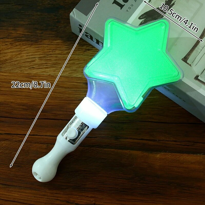 Цветные светодиодные палочки Kpop Lightstick Зеленый, S21