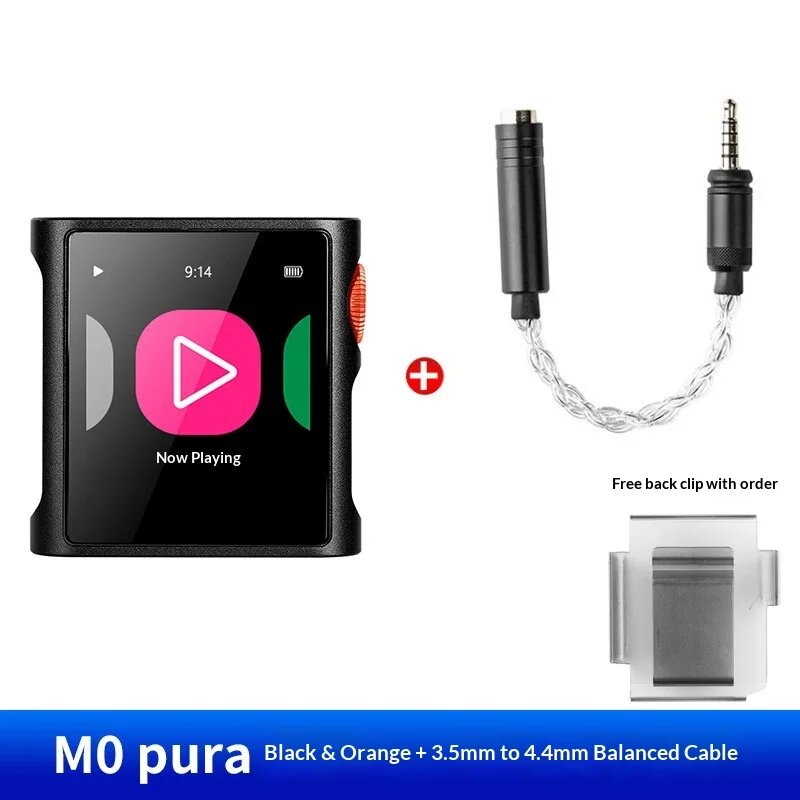 Shanling M0 Pura, black-orange
