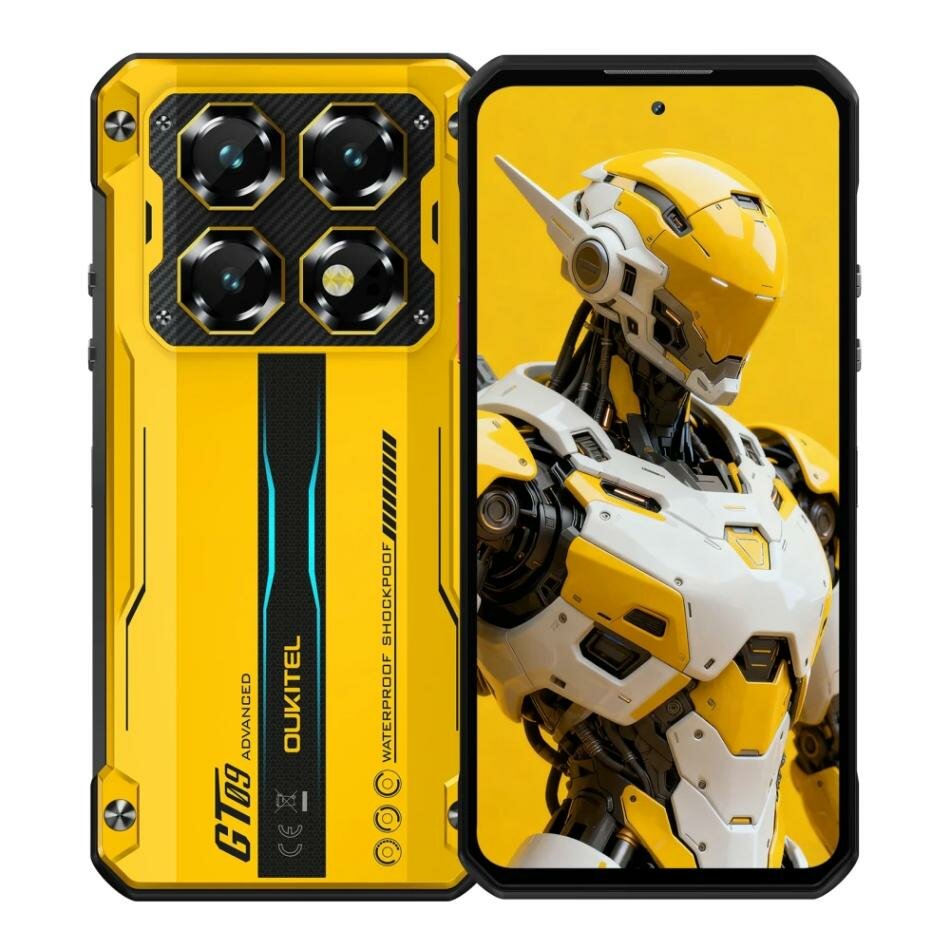 Мобильный телефон 2ANMU-WP60 OUKITEL WP60 12+512G, цвет товара Yellow