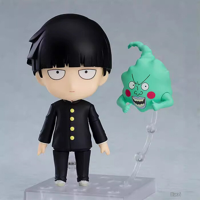 Фигурка Mob Psycho 100 Рейген Аратака, коллекционная модель из ПВХ с аксессуарами, Q-версия, в упаковке