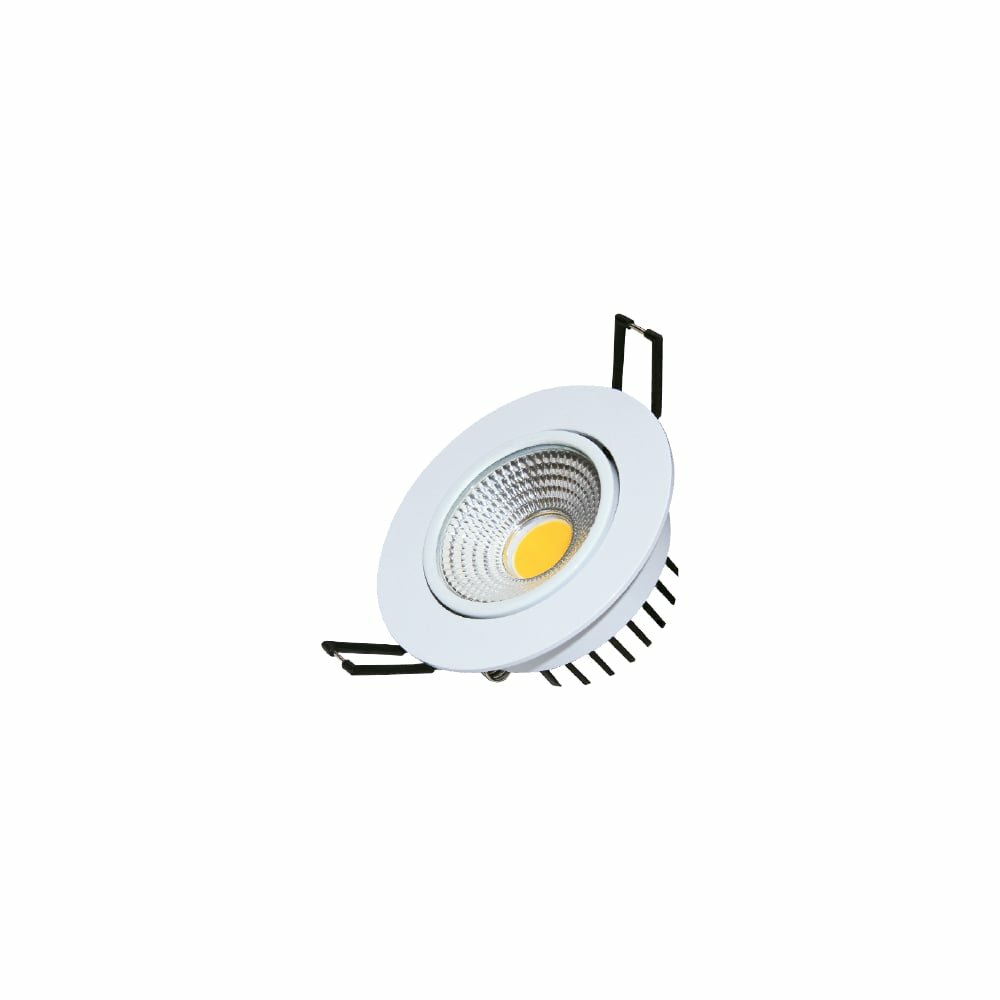Светильник FL-LED Consta B 7W White 2700K белый 7Вт 560Лм встраиваемый поворотный S409 D=85мм d=68мм h=45мм 608833