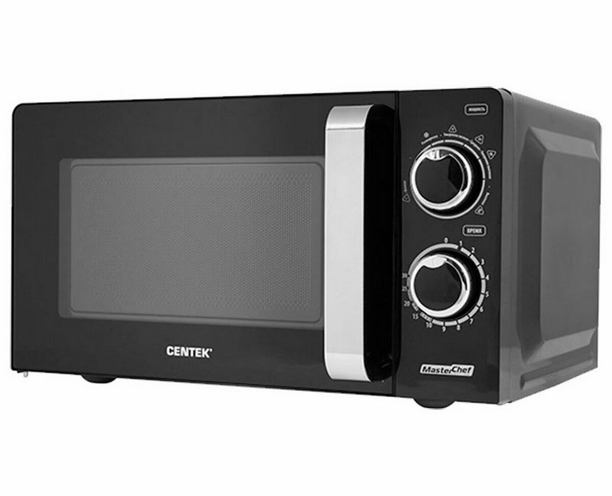 Микроволновая печь - СВЧ Centek CT-1575, таймер, 6 режимов, черный