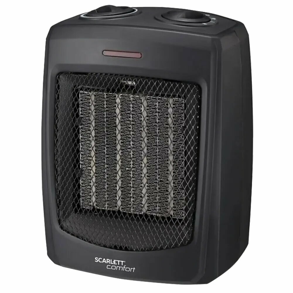 Тепловентилятор Scarlett SC-FH1.511MC, 1500 Вт, 3 режима работы, черный