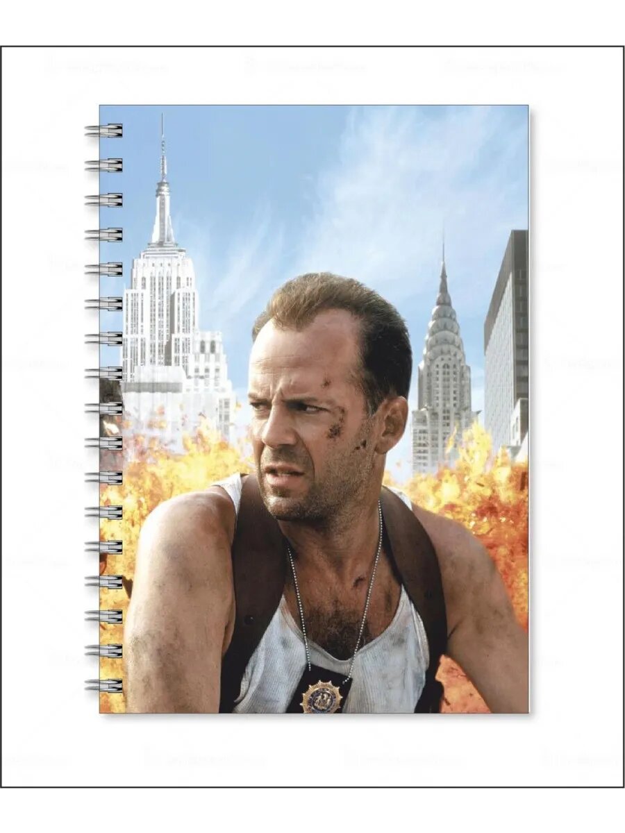 Тетрадь Крепкий орешек - Die Hard series