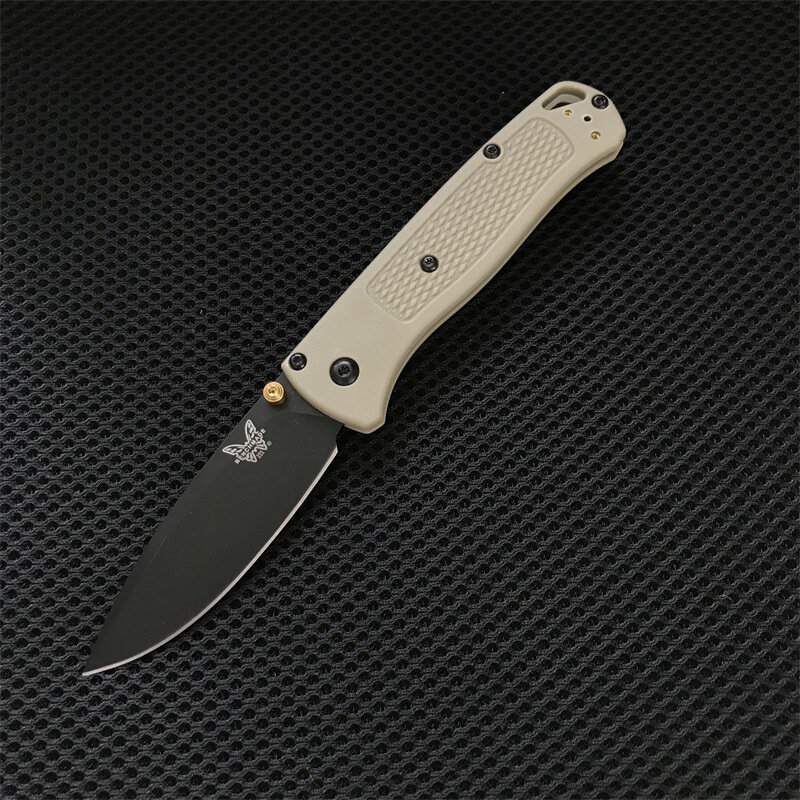 Benchmade535 Компактный складной нож с рукоятью из нейлона со стекловолокном, удобен для ношения в кармане, подходит для отдыха на природе и самозащиты