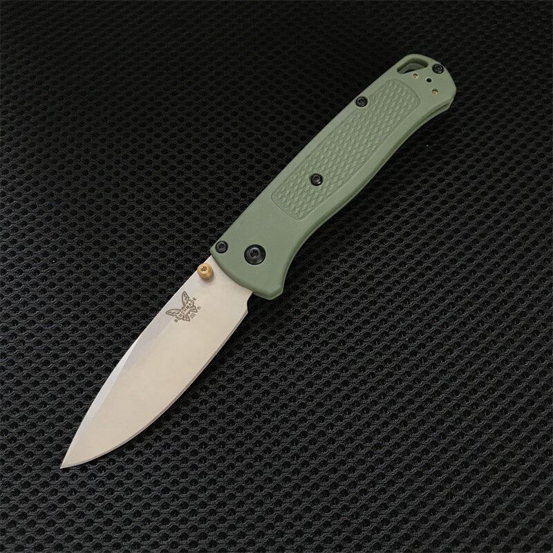 Benchmade535 Компактный складной нож с рукоятью из нейлона со стекловолокном, удобен для ношения в кармане, подходит для отдыха на природе и самозащиты