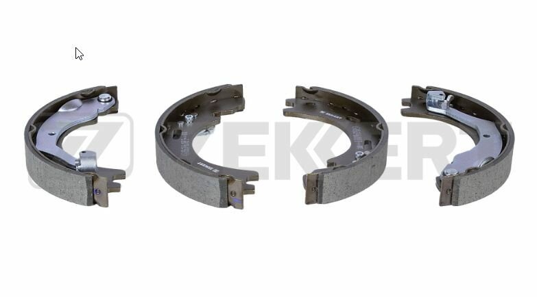 Колодки Zekkert тормозные, барабанные, задн. стоян. торм. LR Range Rover Sport, Discovery III. IV 04-