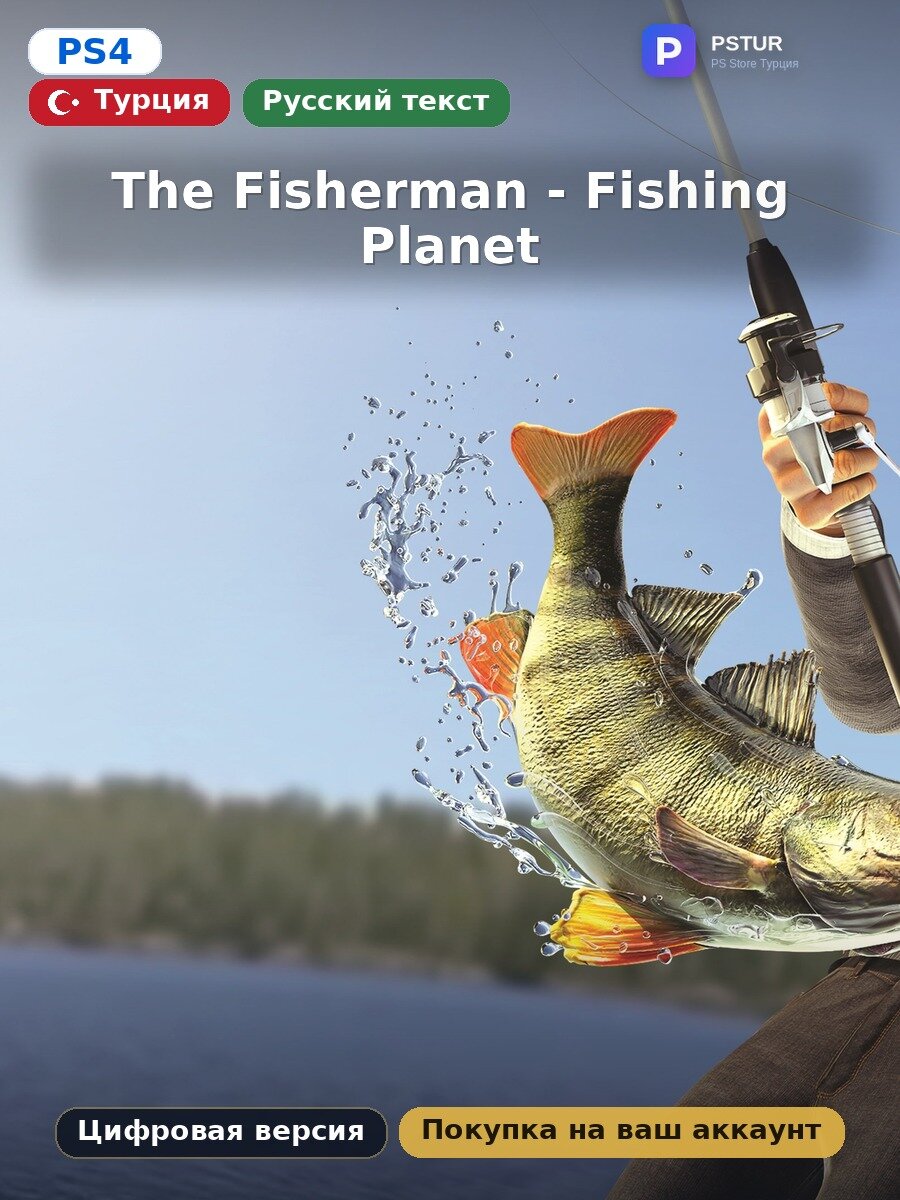 The Fisherman - Fishing Planet PS4 — PlayStation Store Турция, цифровая версия