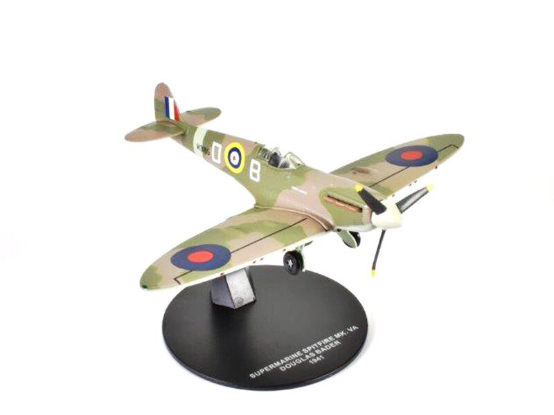 Модель коллекционная ATLAS Supermarine spitfire mk va douglas bader (22 victories) august 1941 / самолет дуглас бадер