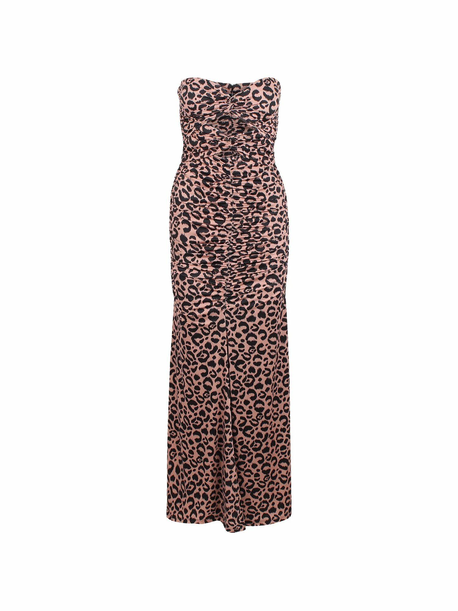 Платье Leopard-print cut-out maxi dress