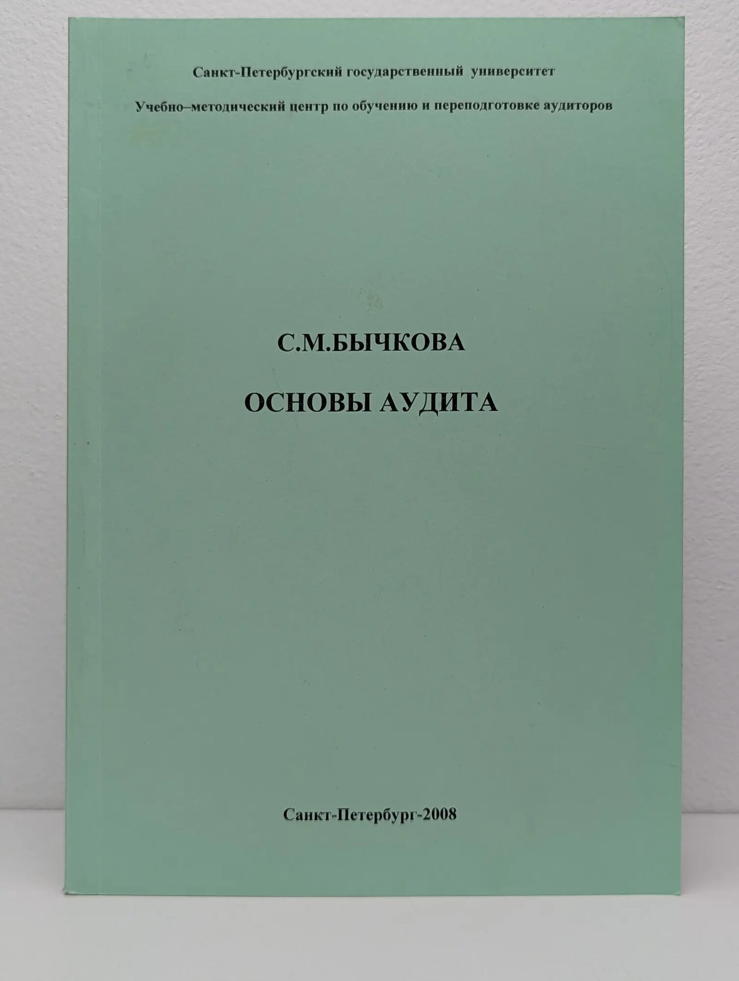 Основы аудита Бычкова Светлана Михайловна 2008
