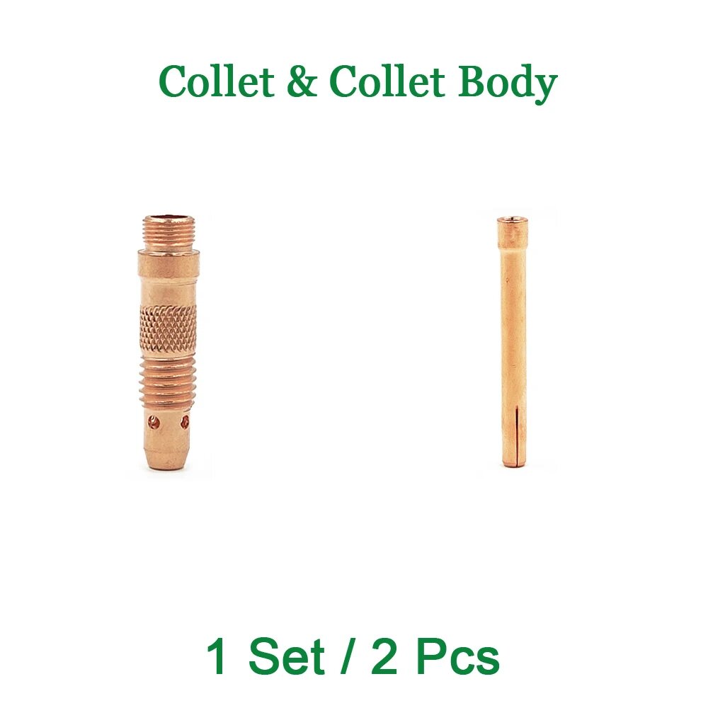 Цанга и корпус для TIG горелки 1.0 мм, 1Set 2Pcs