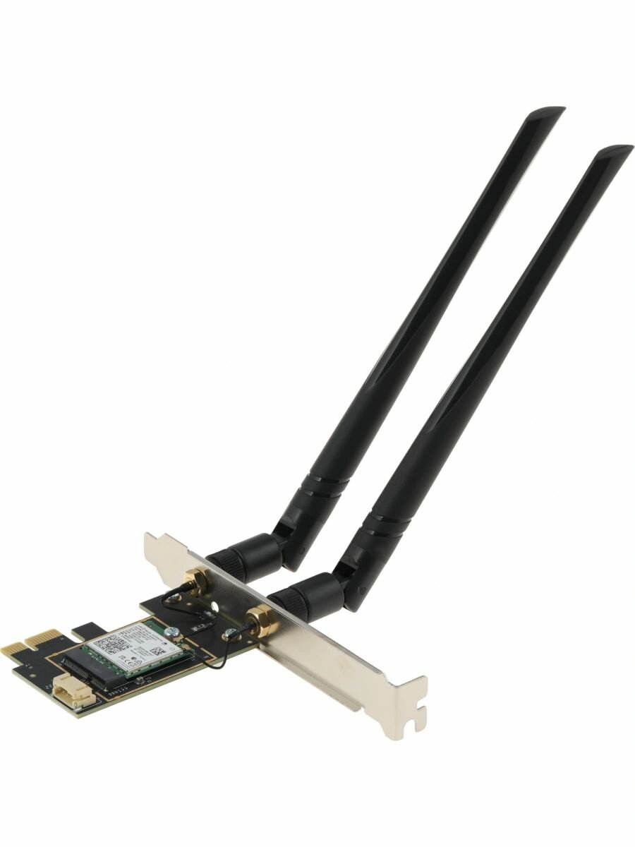 Сетевой адаптер Wi-Fi + Bluetooth Cudy WE3000 AX3000 PCI Express (ант. внеш. съем) 2ант.