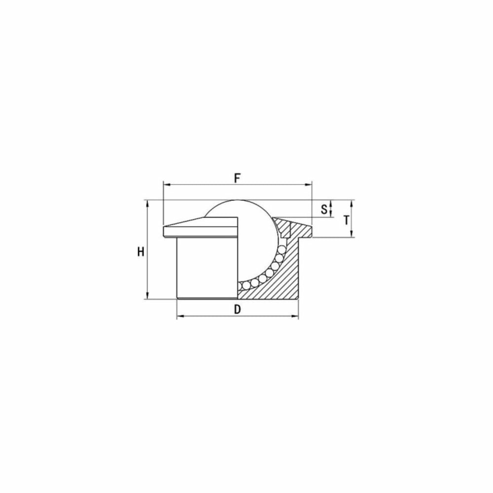 Шариковая опора ISKRA SP25