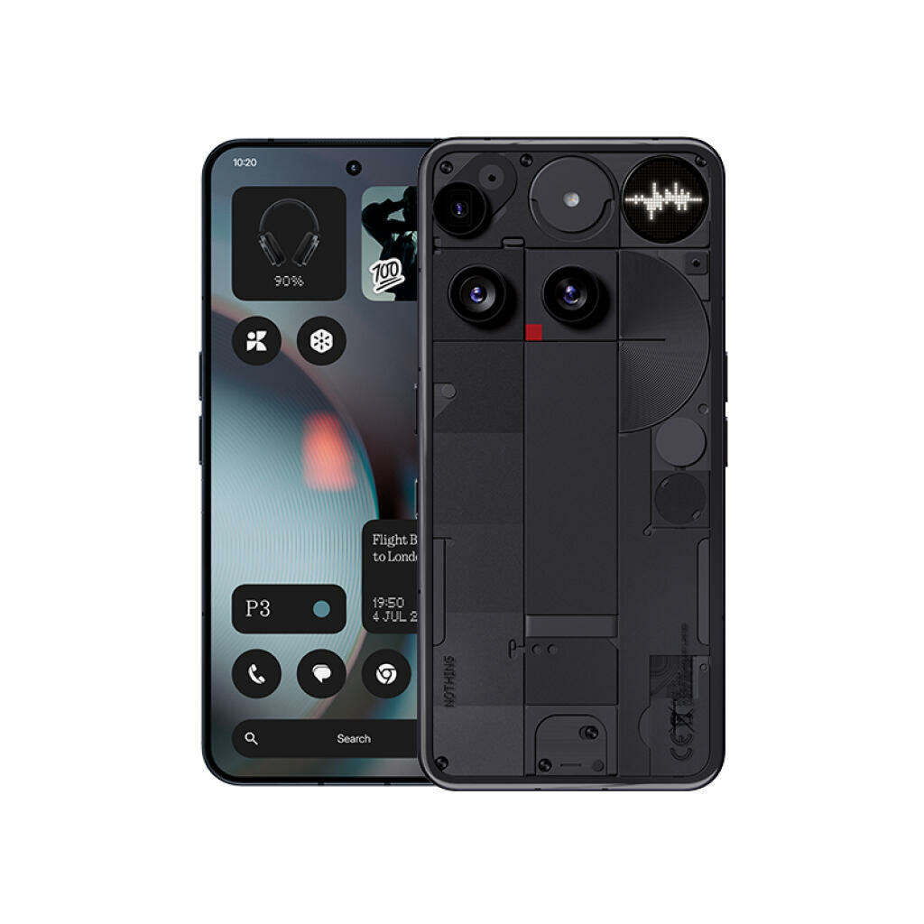 Смартфон Nothing Phone 3, 12/256Gb, AMOLED, Global, Black (Черный)