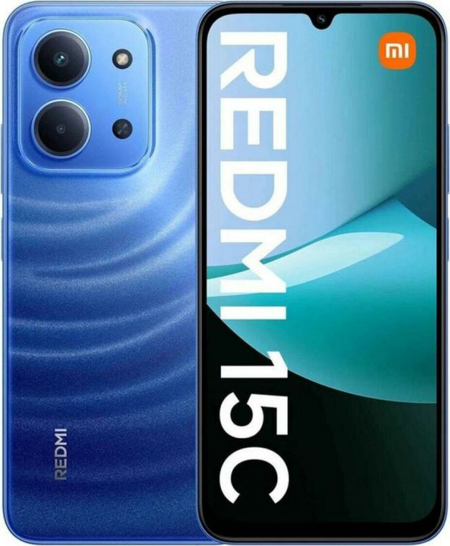 Смартфон Xiaomi Redmi 15C, 4G, 4/256Gb, Dual nano SIM, Moonlight Blue (Лунный синий)